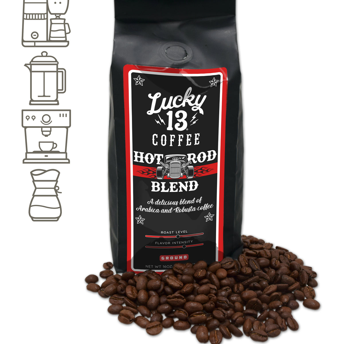 Lucky 13 Hot Rod Coffee – Lucky13apparel