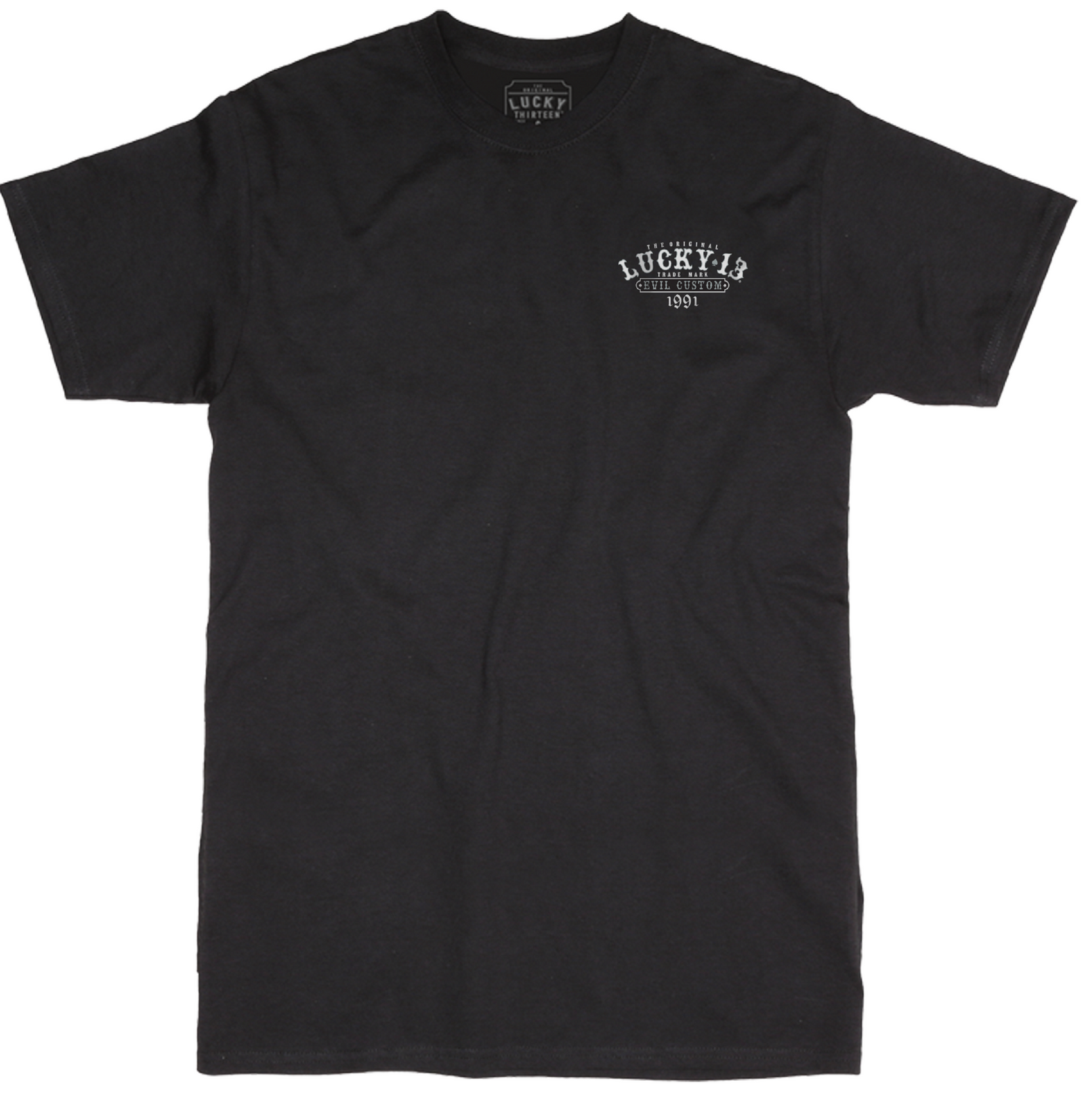 MISS TRUST Mens Short Sleeve Tee Shirt By Lucky 13 Black – Lucky13apparel